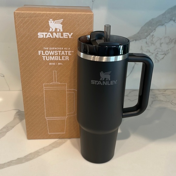 Stanley | Dining | Stanley 3 Oz Black Quencher H20 Flowstate Tumbler ...